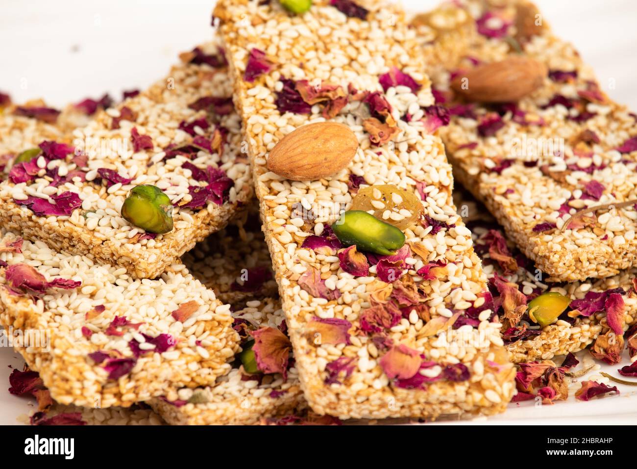 Winter Delicacy Makar Sankranti Or Lohri Mithai Gulab Gajak Also Known ...