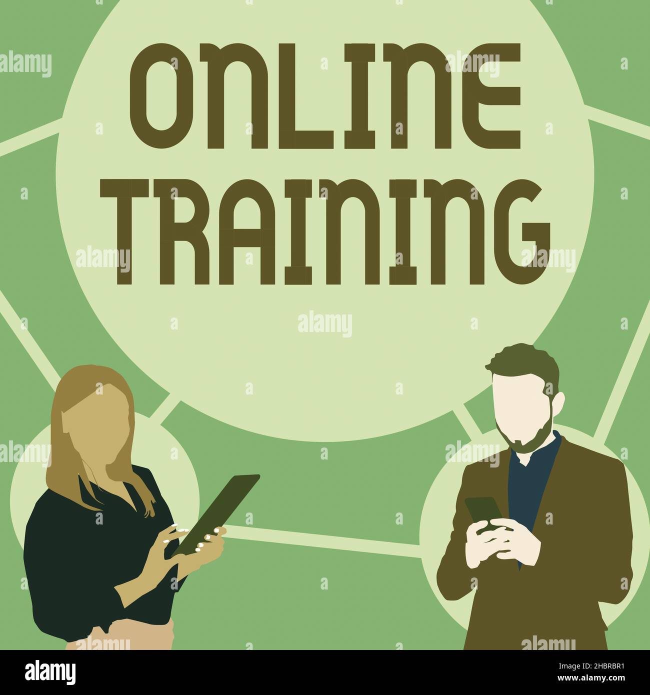 Inspiration showing sign Online Training. Word Written on Take the ...