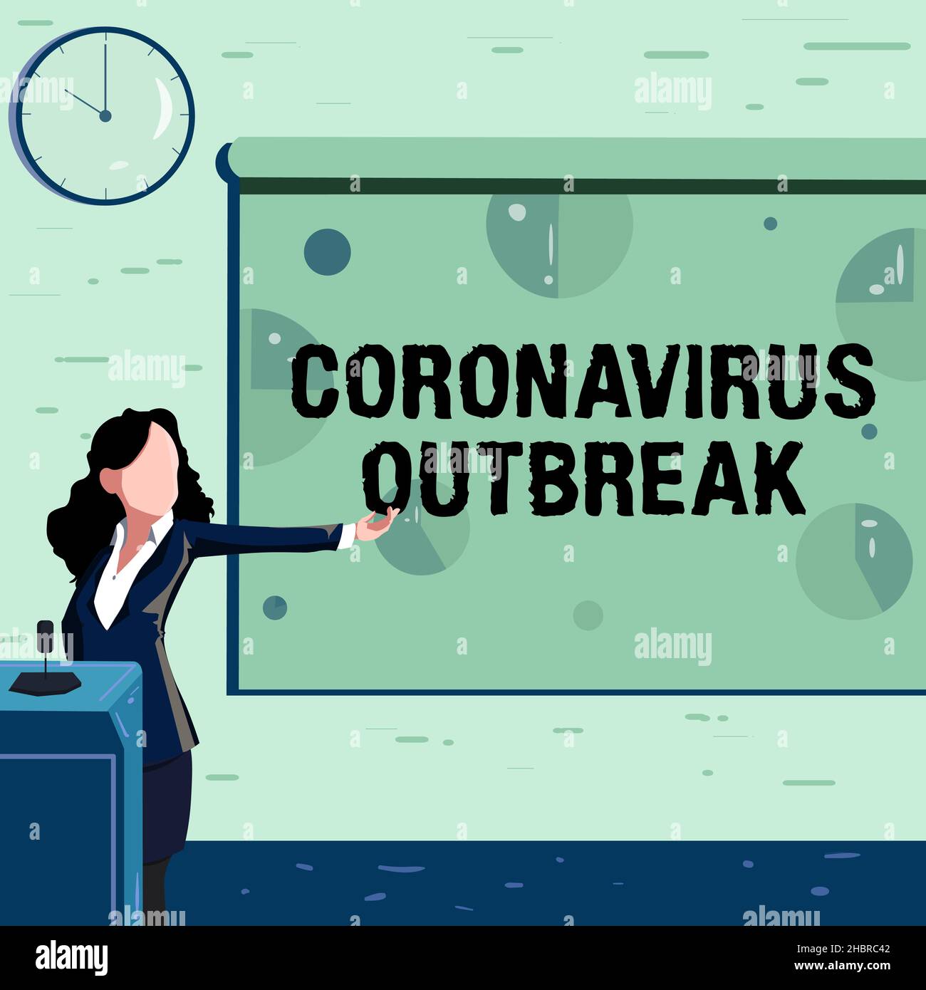 Inspiration showing sign Coronavirus Outbreak. Business idea infectious ...