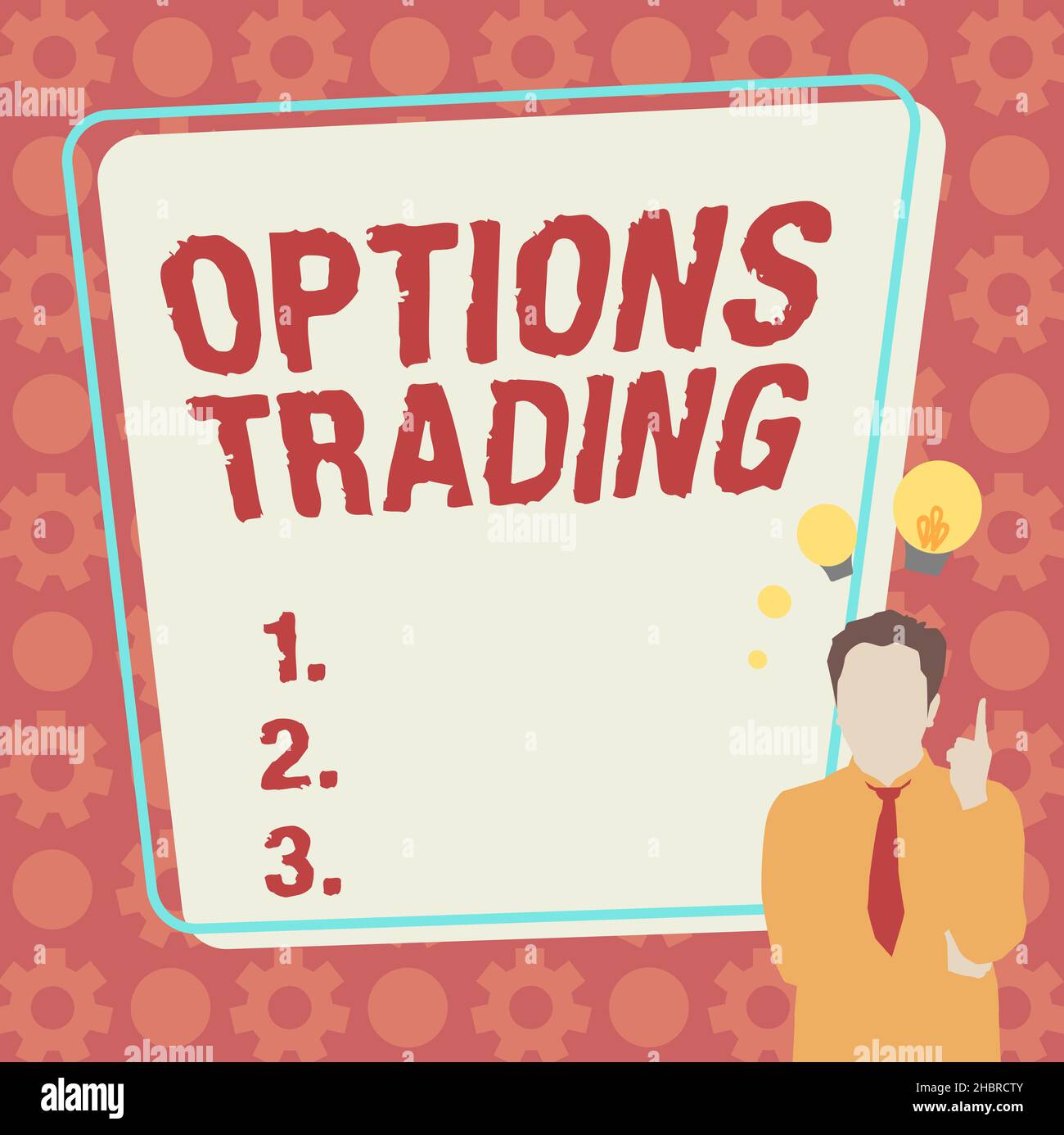 Sign displaying Options Trading. Business idea Different options to ...