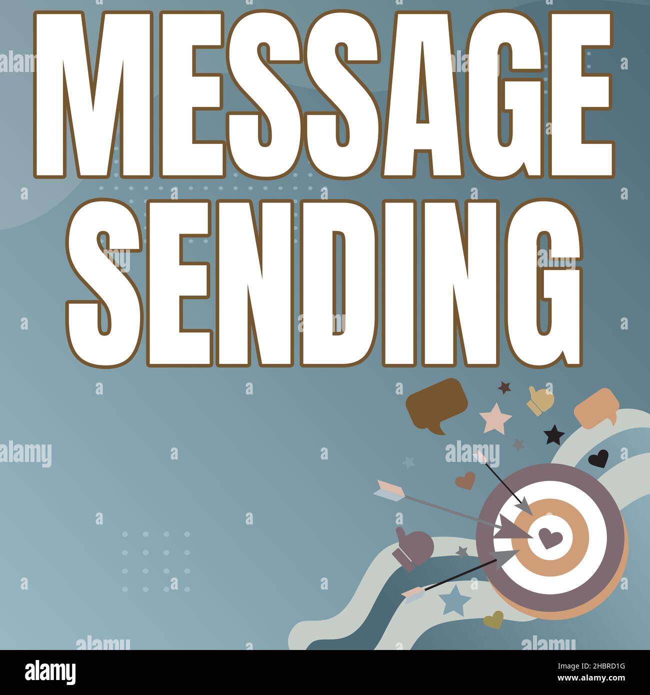 Writing displaying text Message Sending. Business idea to convey or ...