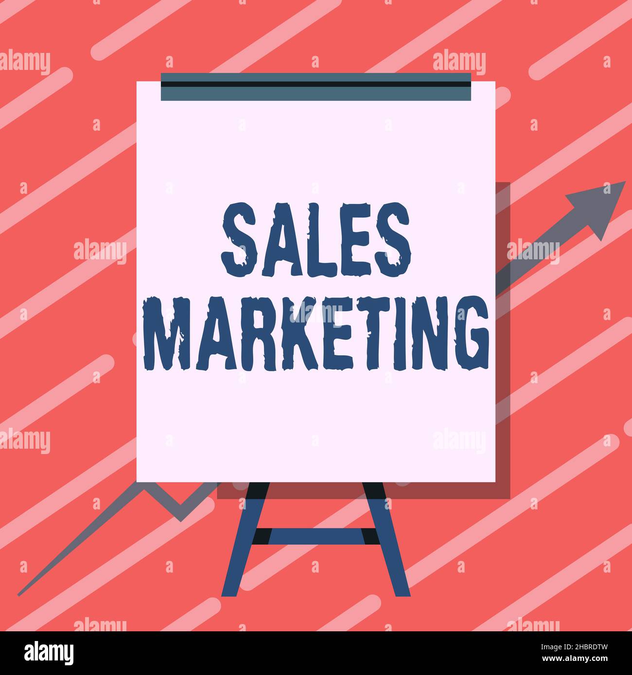 Text caption presenting Sales Marketing. Internet Concept introducing ...