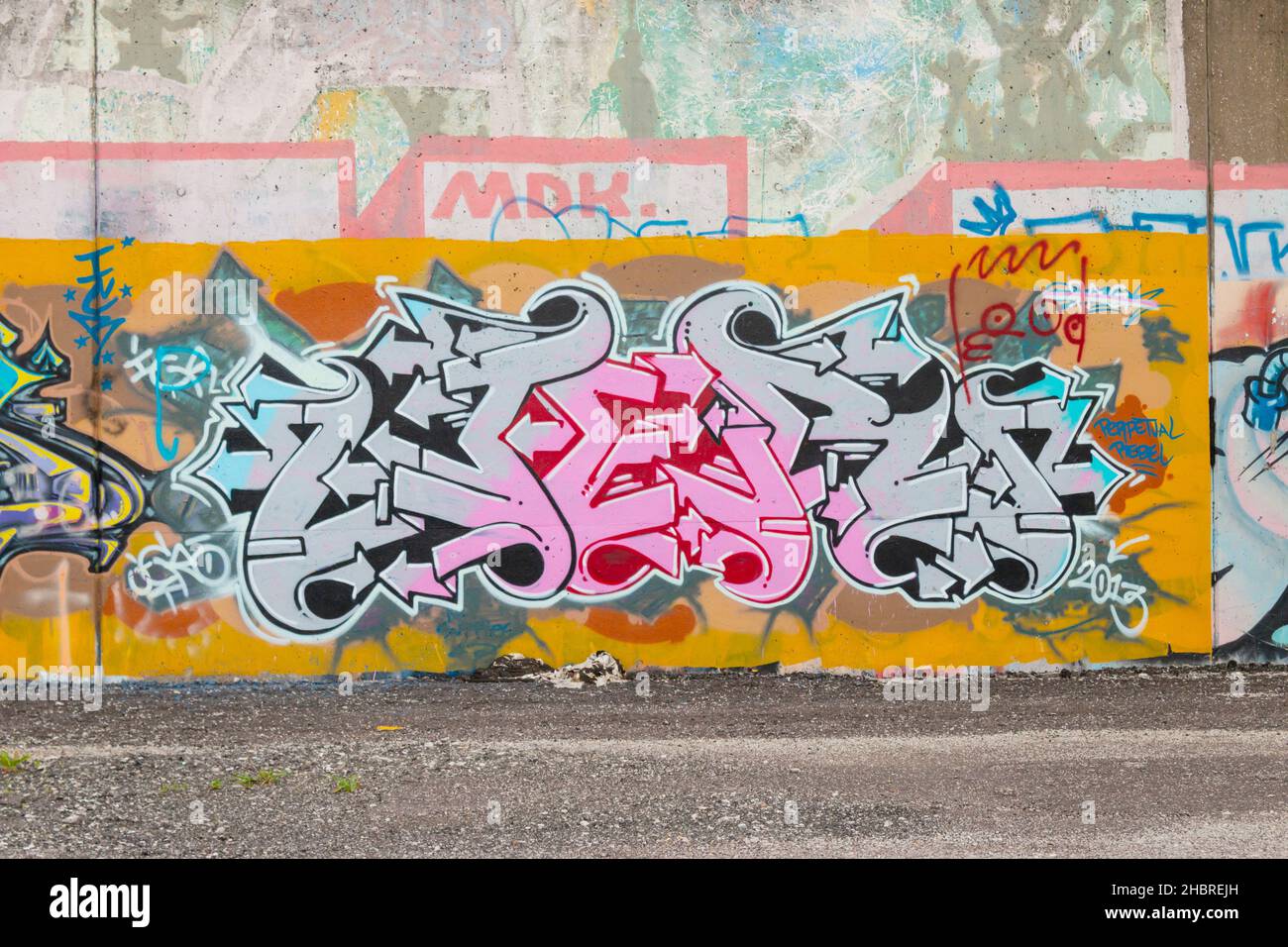 Route 66 wall art hi-res stock photography and images - Alamy