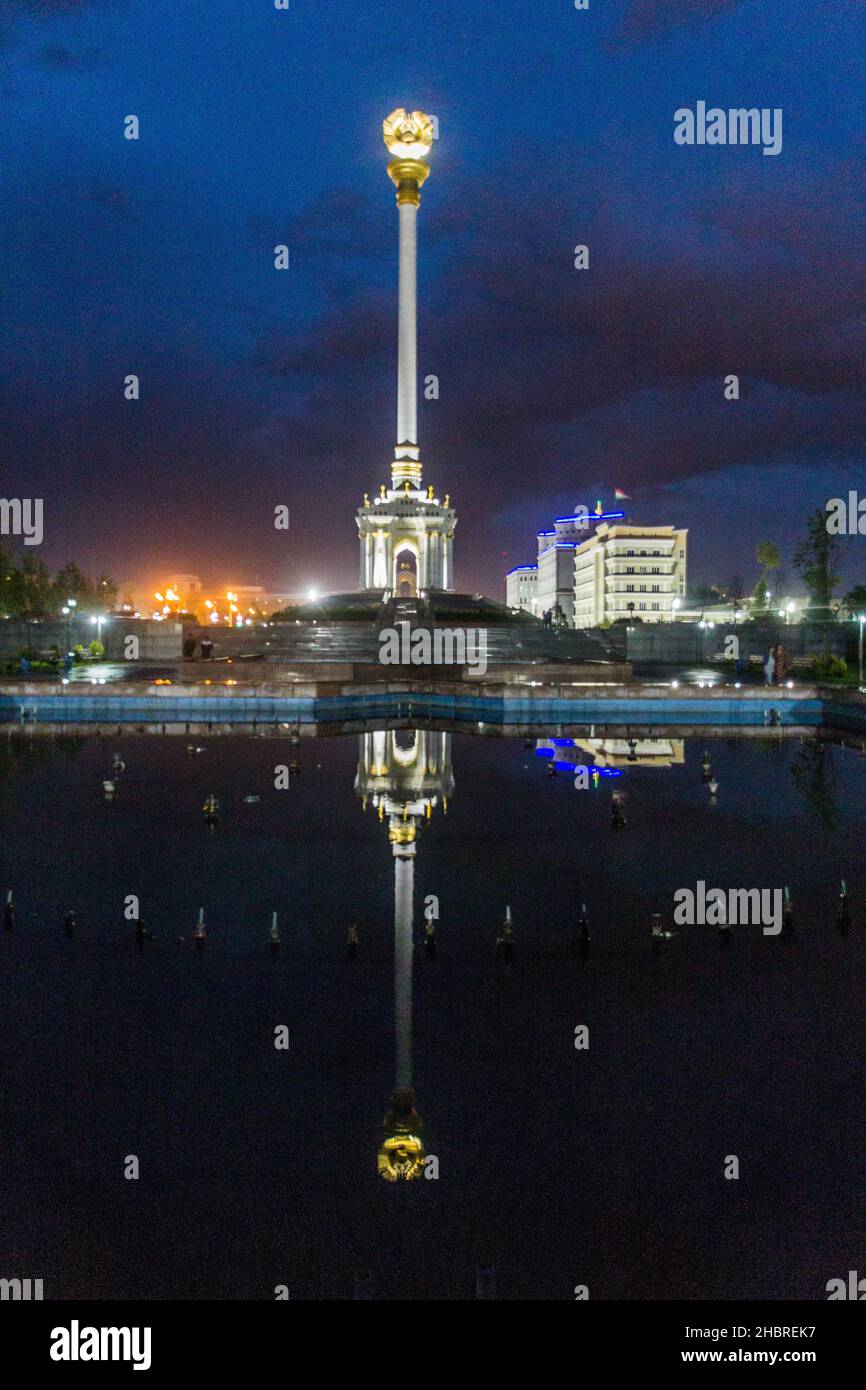 Independence monument dushanbe hi-res stock photography and images - Alamy