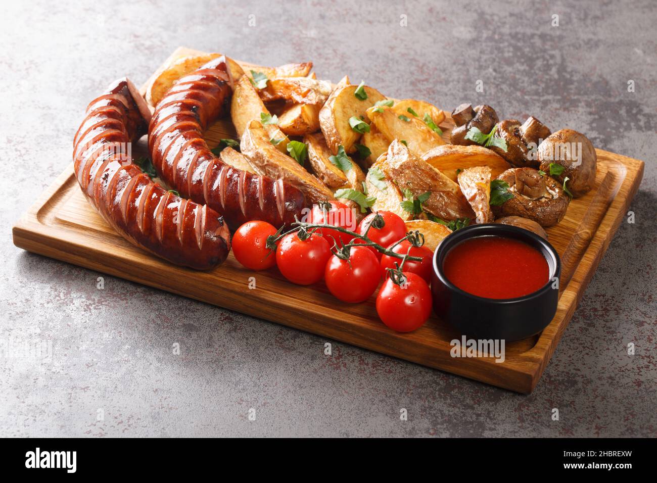 German Sausage Platter