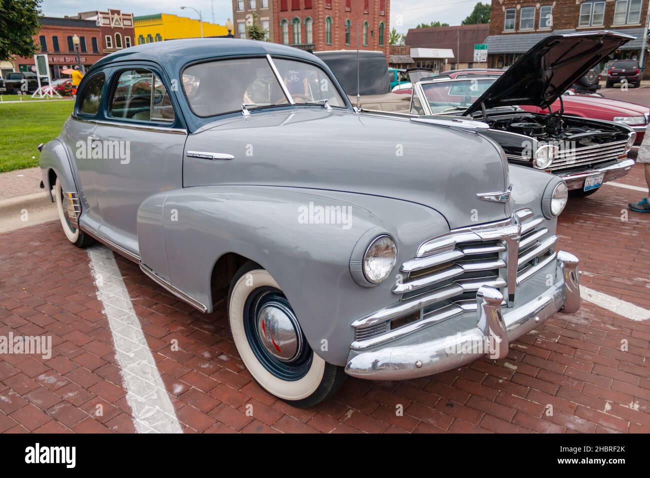 Gray 1948 Chevrolet Chevy Stylemaster or fleetmaster 2 door coupe on ...