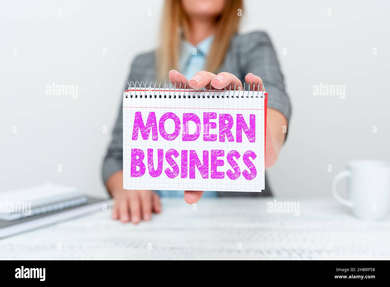 Handwriting text Modern Business. Business overview Introduction to the ...