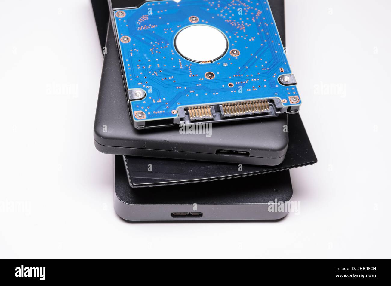 External hard drive stack hi-res stock photography and images - Alamy