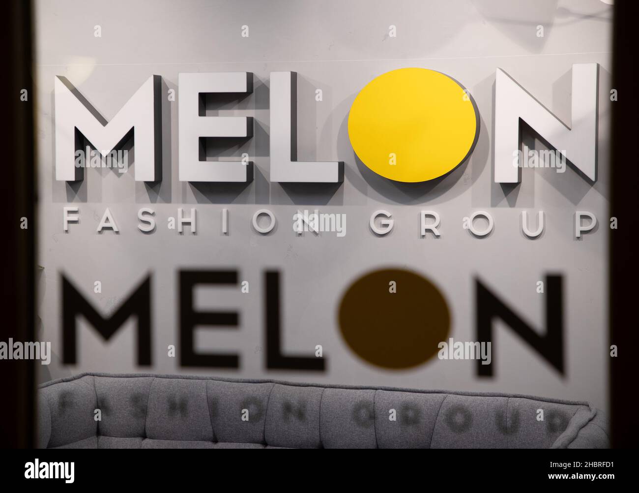 Melon logo hi-res stock photography and images - Alamy