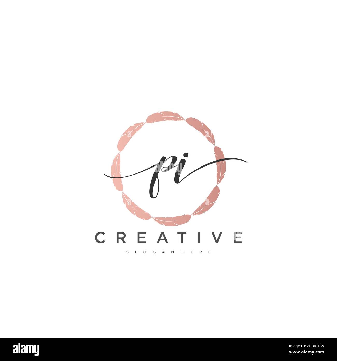 Pi logo Stock Vector Images - Alamy