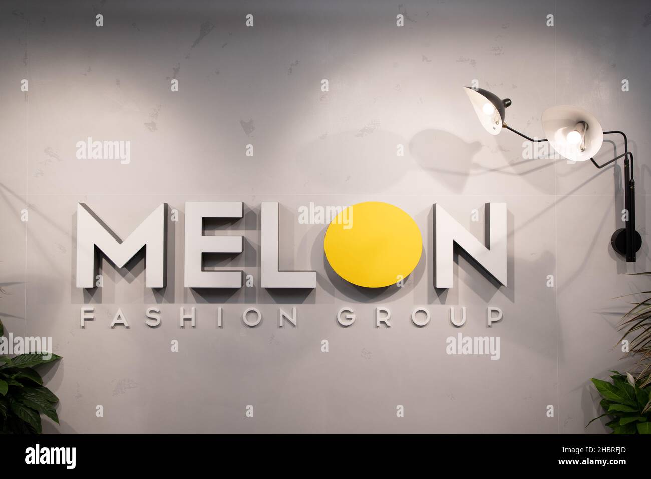 Melon logo hi-res stock photography and images - Alamy