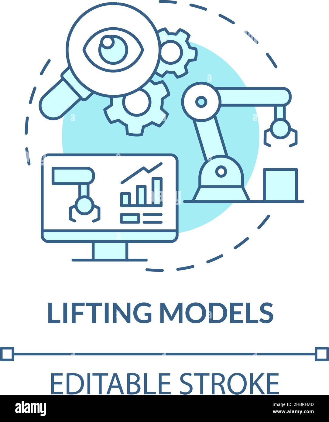 Lifting equipment and factory Stock Vector Images - Alamy