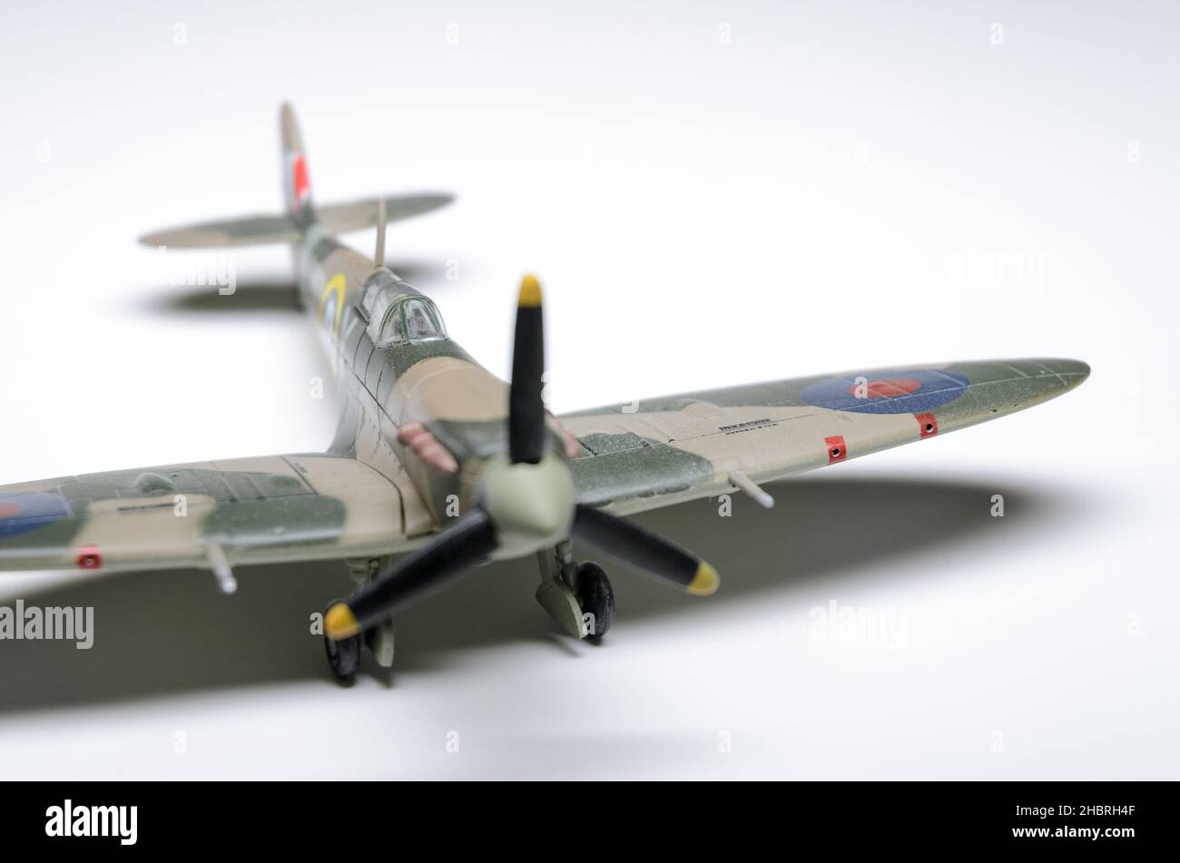 Metal spitfire model hi-res stock photography and images - Alamy