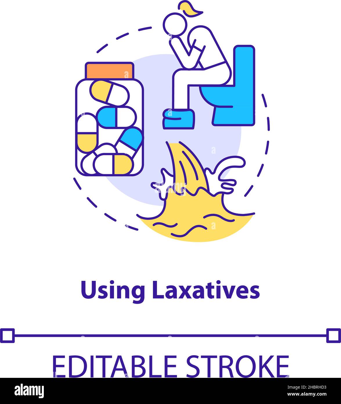Laxatives sign Stock Vector Images - Alamy