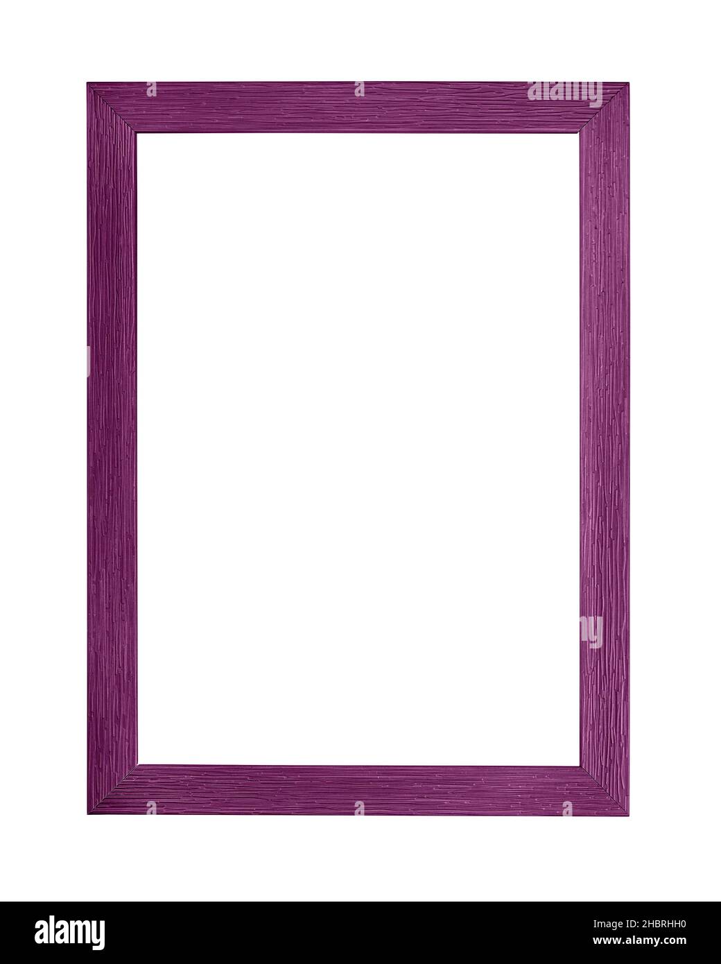 Modern purple violet color painted rectangular vertical frame for ...