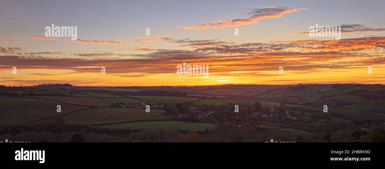 The mendips autumn hi-res stock photography and images - Alamy