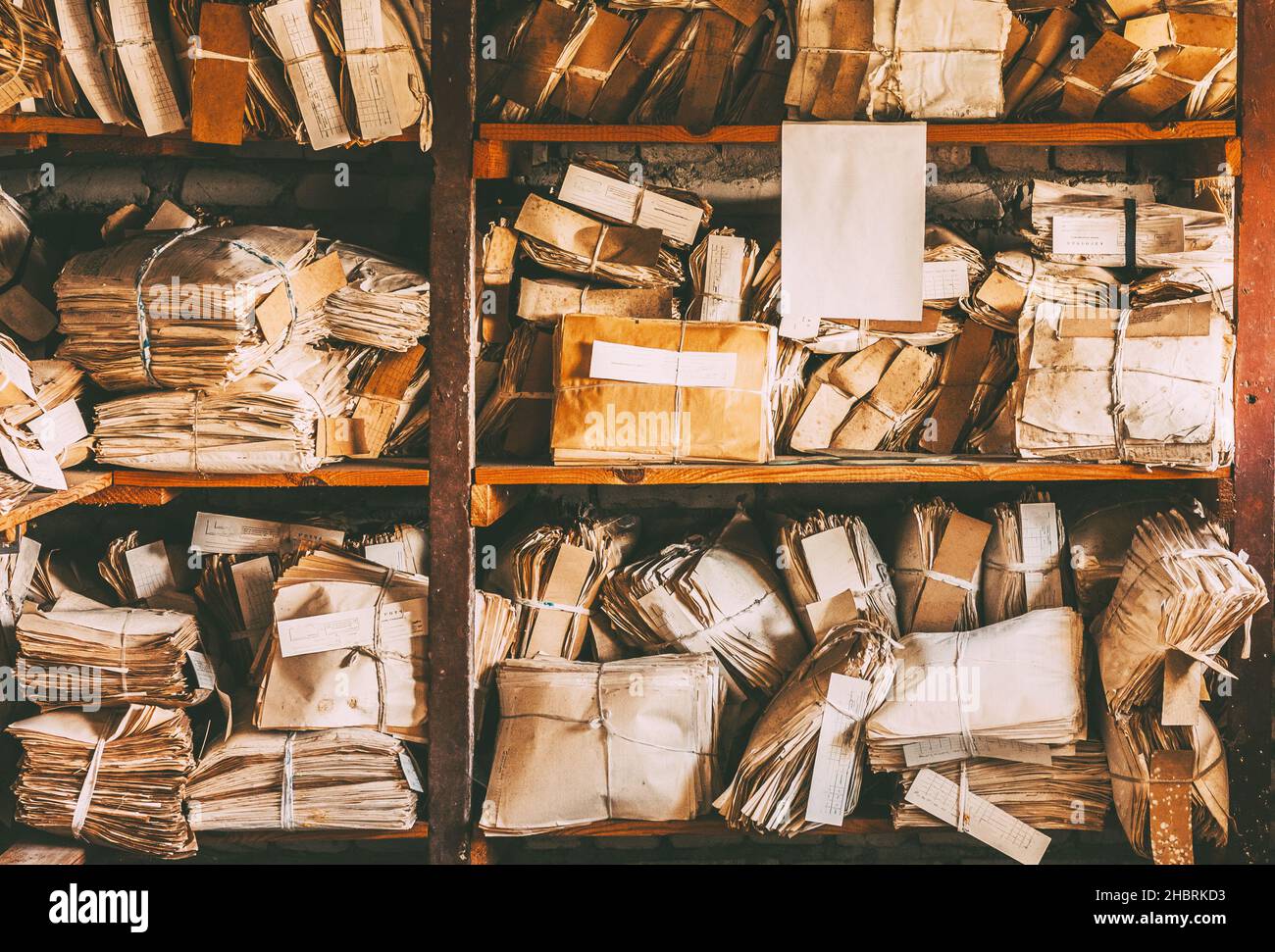 Paper Waste For Recycle Stock Photo - Alamy