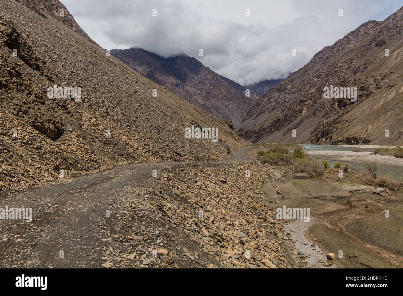 Beautiful bartang valley trekking hi-res stock photography and images ...