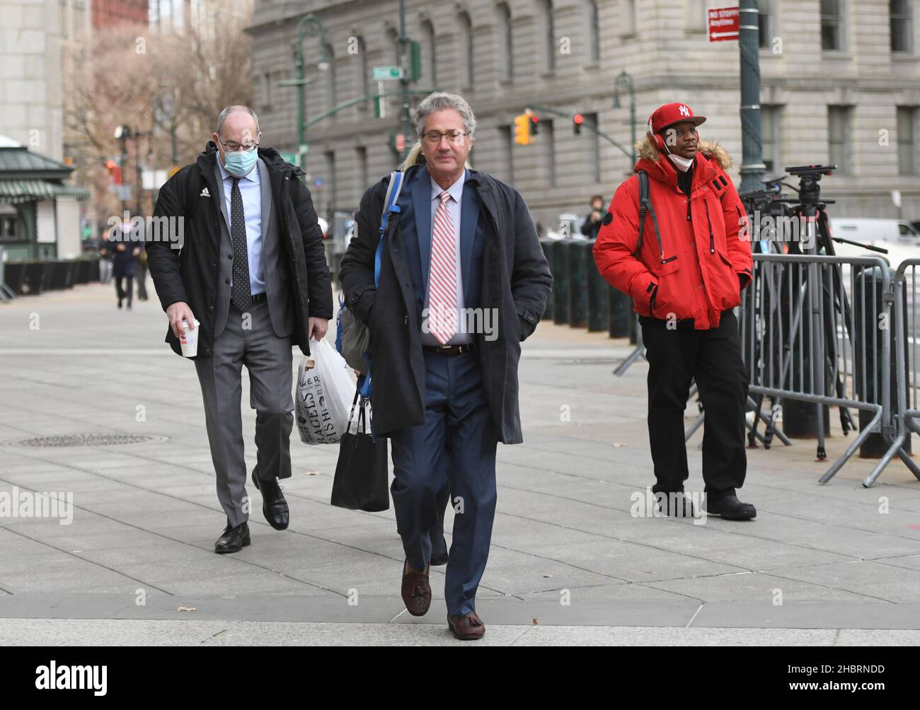 Defense attorney Jeffrey Pagliuca arriving at the federal courthouse in ...