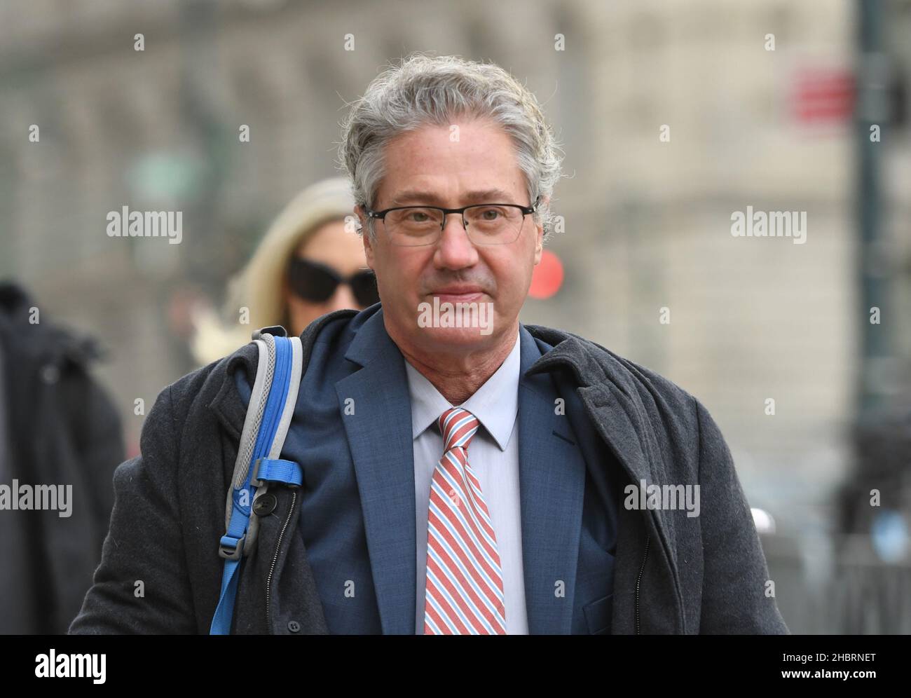 Defense attorney Jeffrey Pagliuca arriving at the federal courthouse in ...