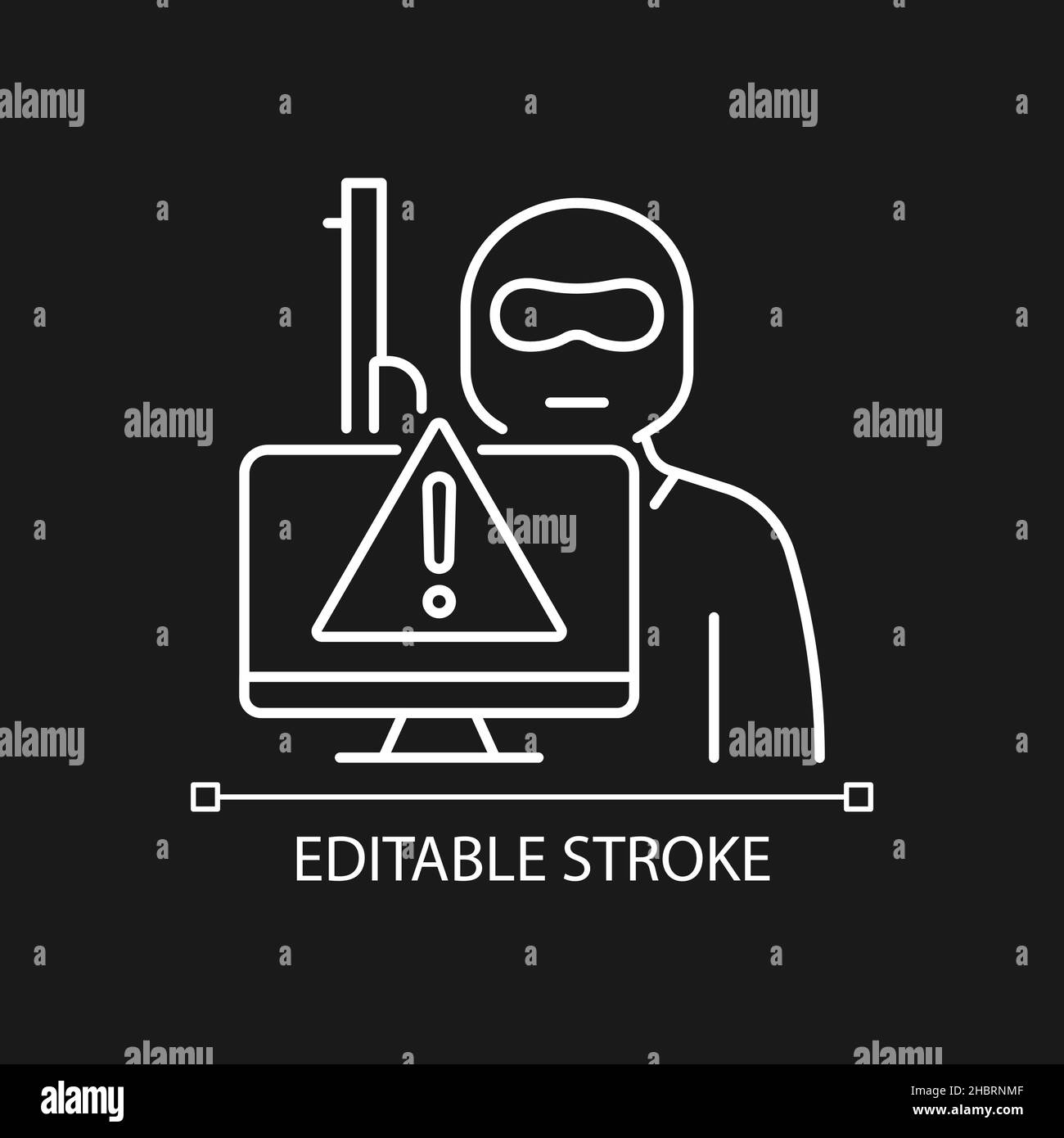 Cyberterrorism Stock Vector Images - Alamy