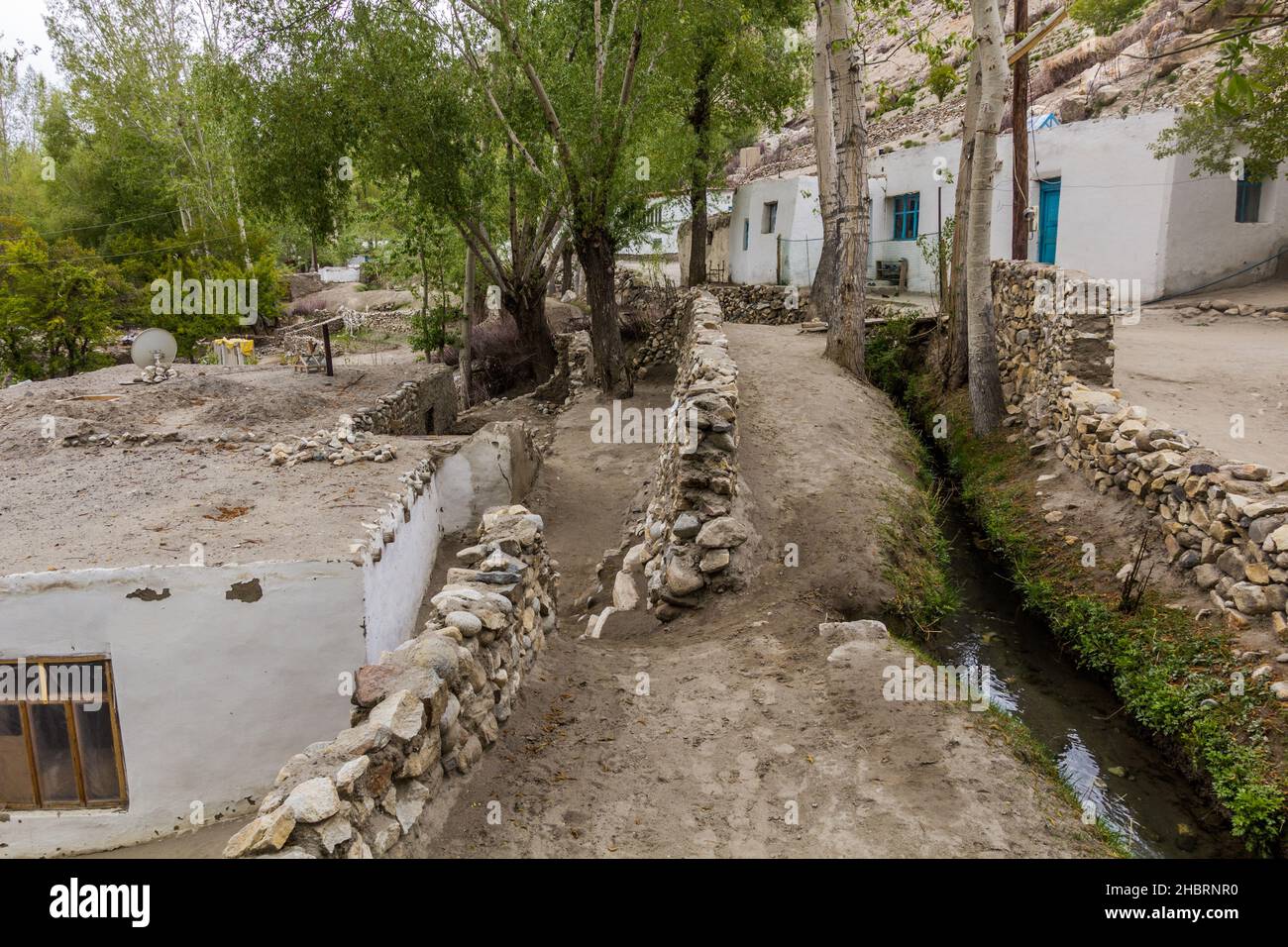 Langar village in Wakhan valley, Tajikistan Stock Photo - Alamy