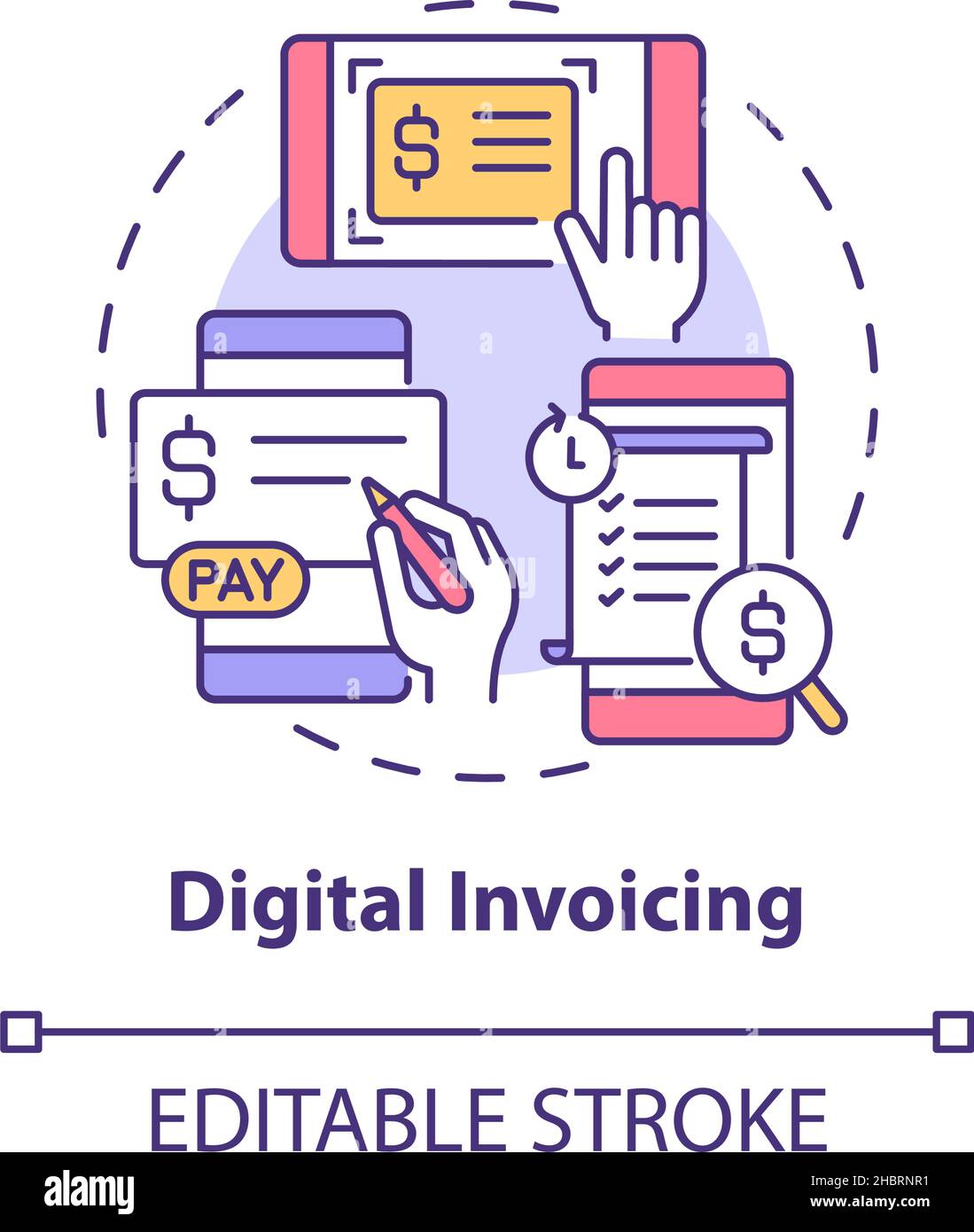 Invoicing hi-res stock photography and images - Alamy