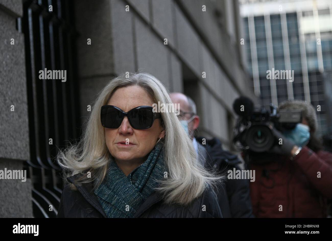 Defense attorney Jeffrey Pagliuca arriving at the federal courthouse in ...