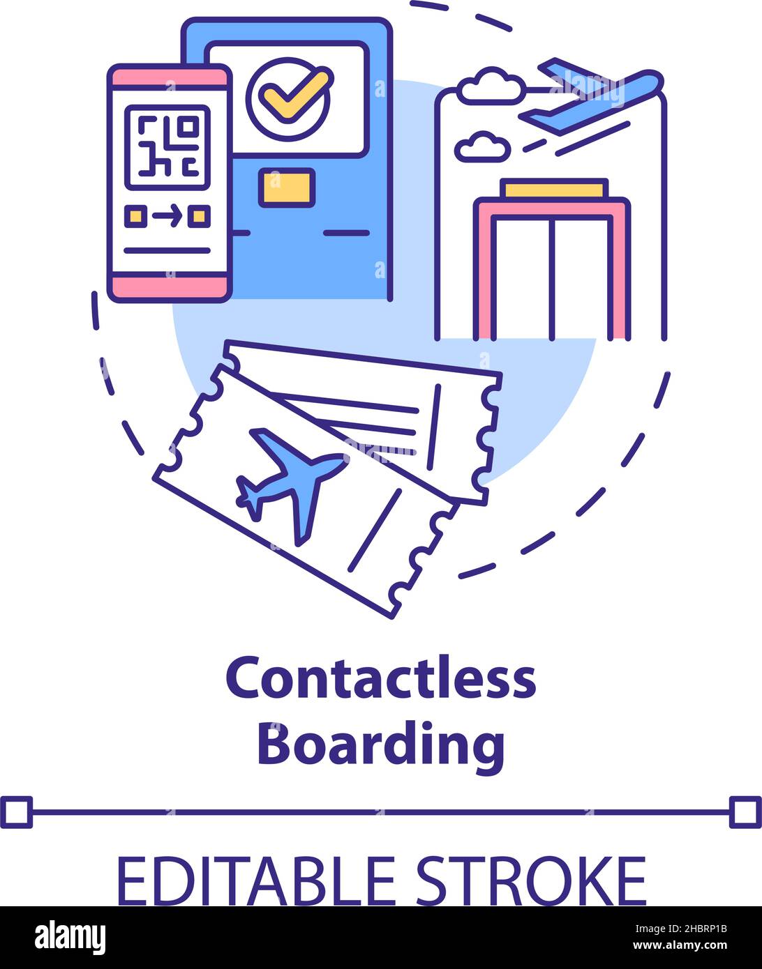 Contactless logo Cut Out Stock Images & Pictures - Alamy