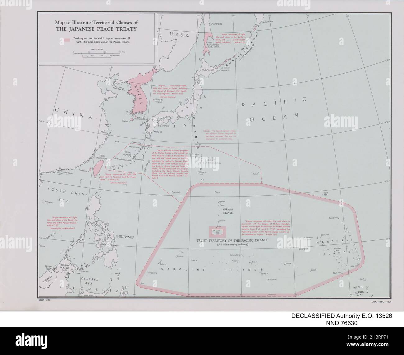 Japanese peace treaty map hi-res stock photography and images - Alamy