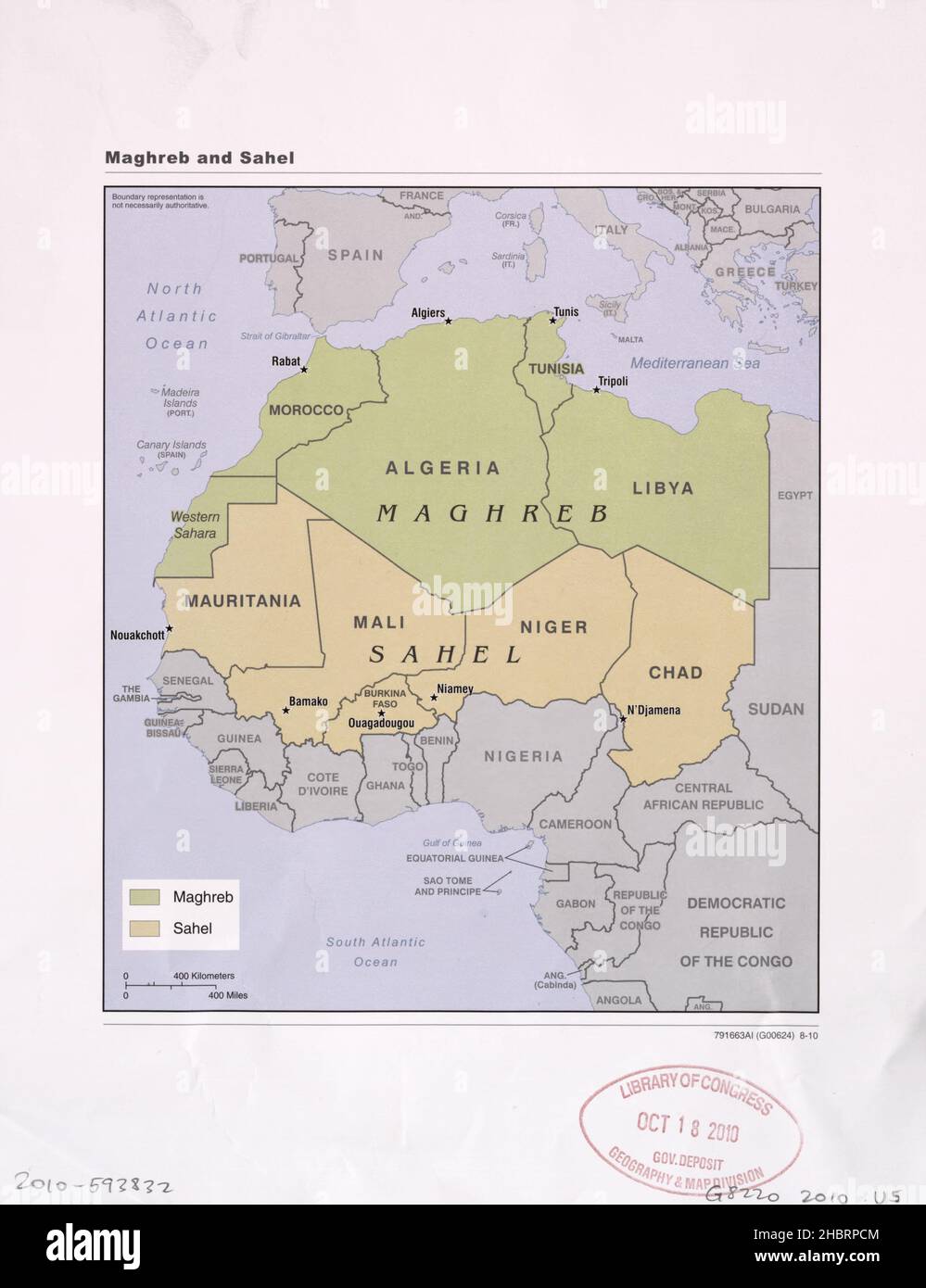 Sahel Map Africa