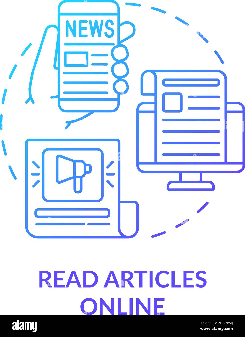 Magazine articles Stock Vector Images - Alamy