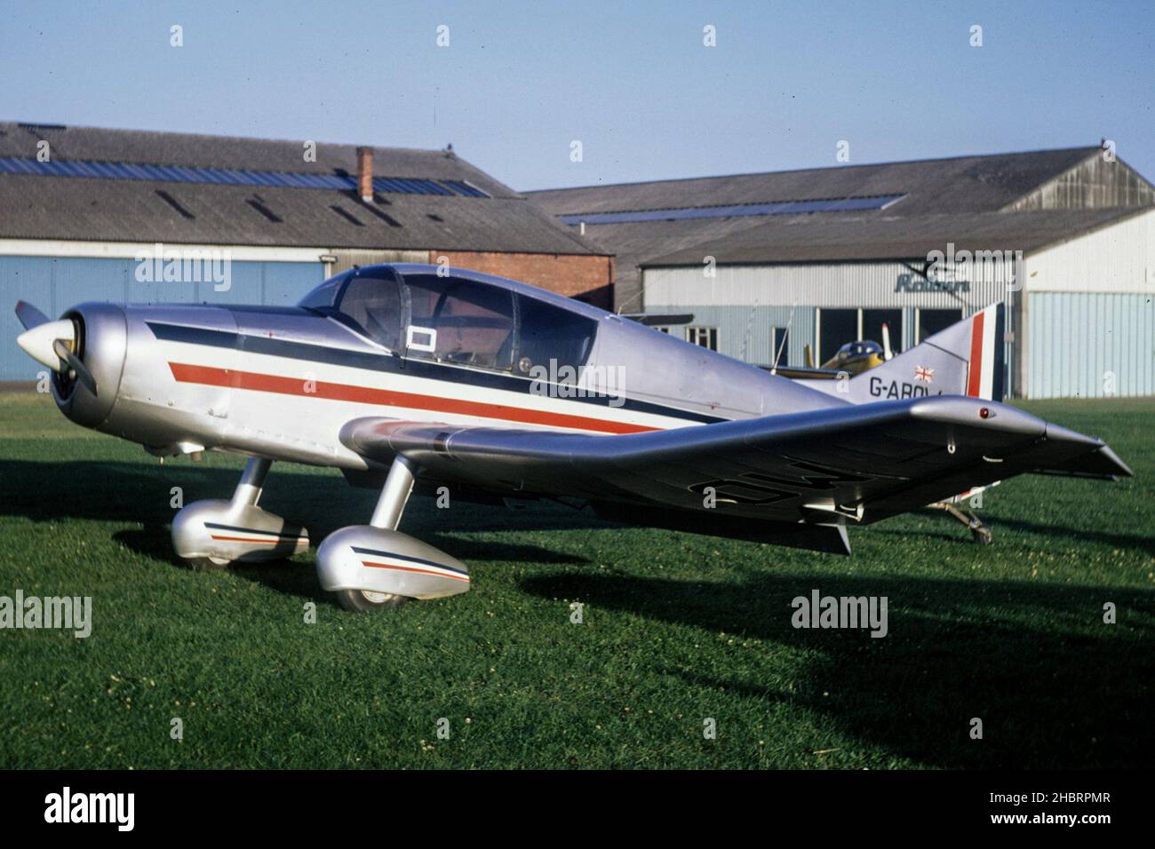 Sywell aerodrome in 1972 Stock Photo - Alamy