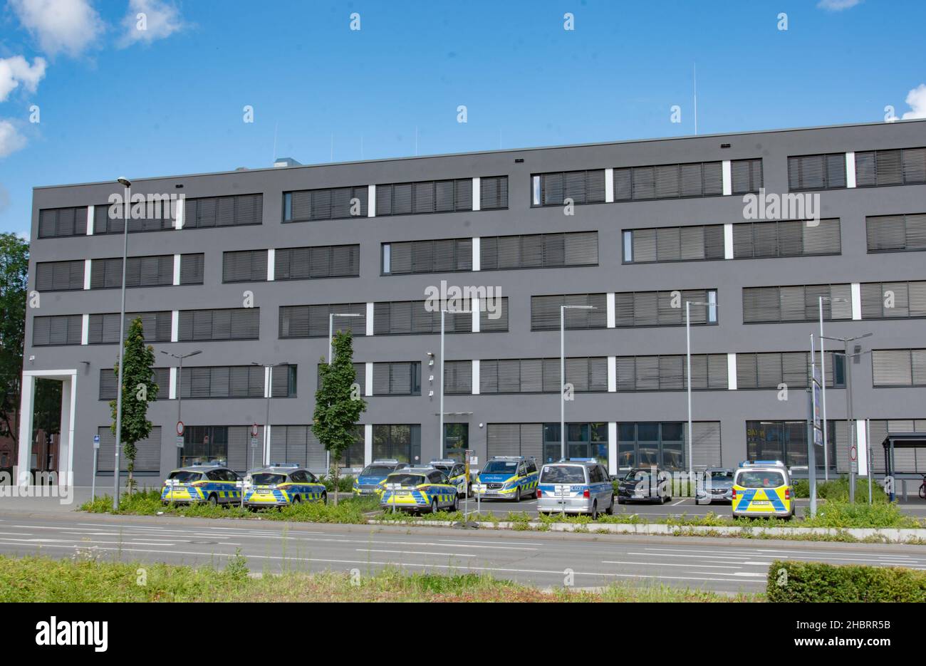 Aachen : The new police headquarters in Aachen-Brand Stock Photo - Alamy