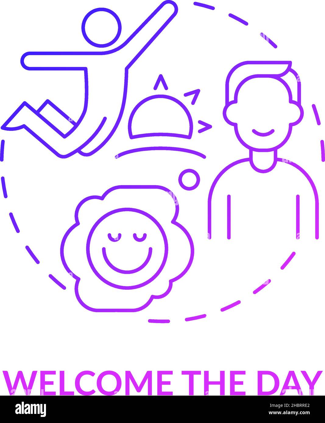 Welcome day purple gradient concept icon Stock Vector Image & Art - Alamy Welcome day purple gradient concept icon Stock Vector Image & Art - Alamy