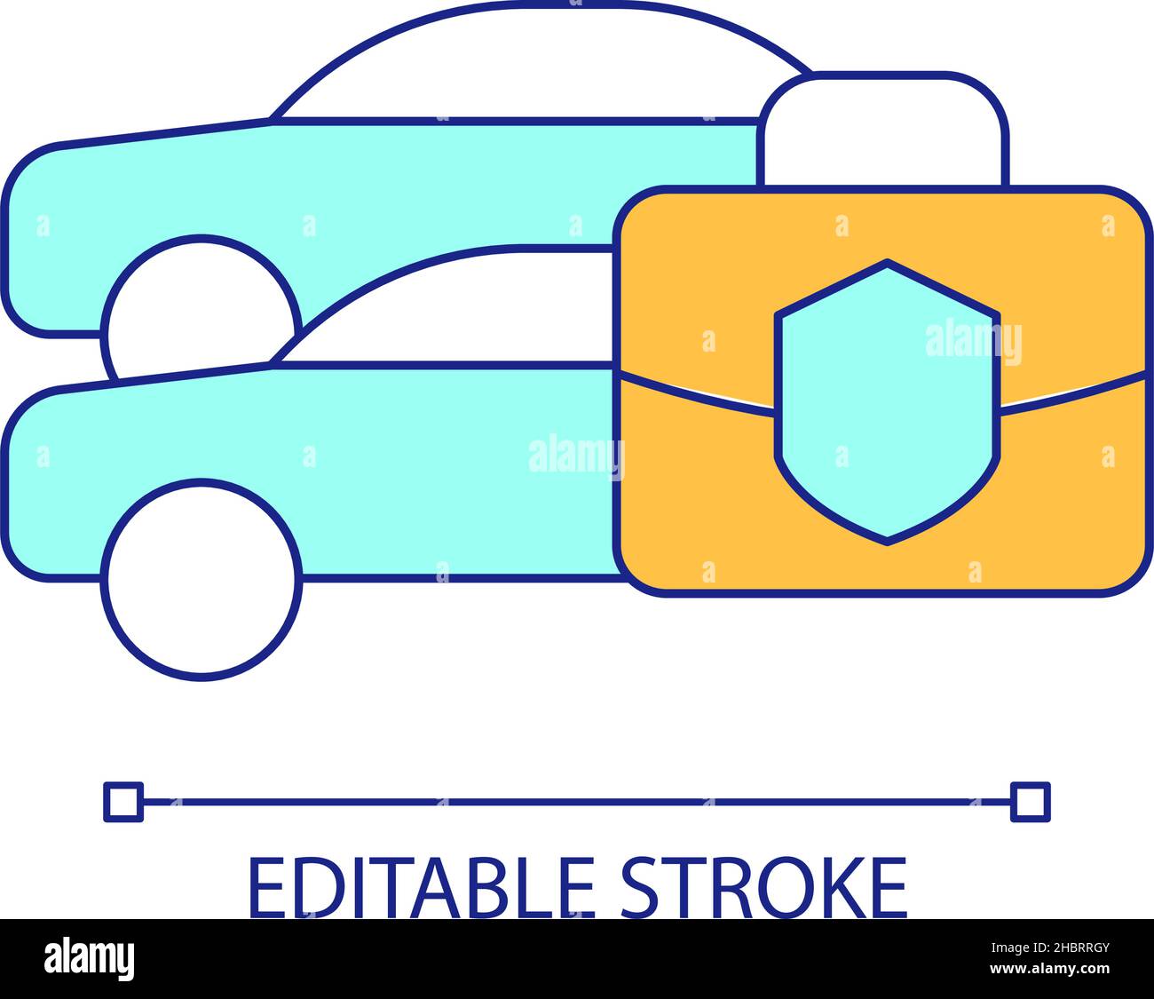 Auto liability insurance Stock Vector Images - Alamy