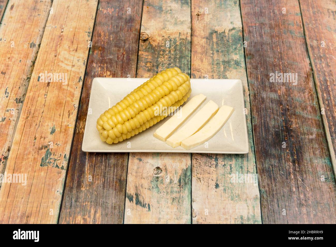 corn that is very characteristic of Peru, also known as white corn from ...
