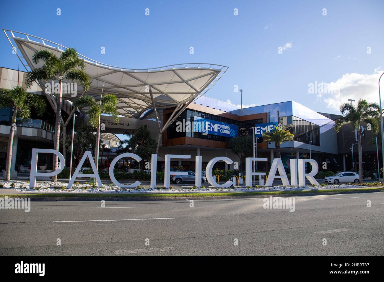 Pacific Fair Shopping Center, hooker boulevard Stock Photo - Alamy
