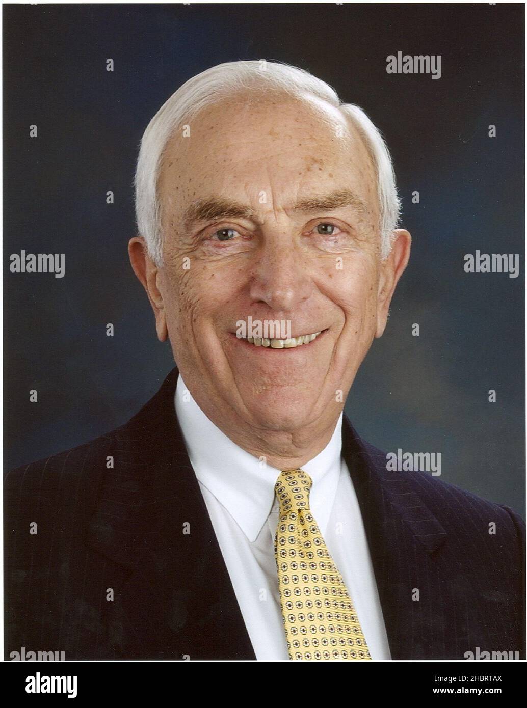 Official Photograph of U.S. Senator Frank Lautenberg Stock Photo - Alamy