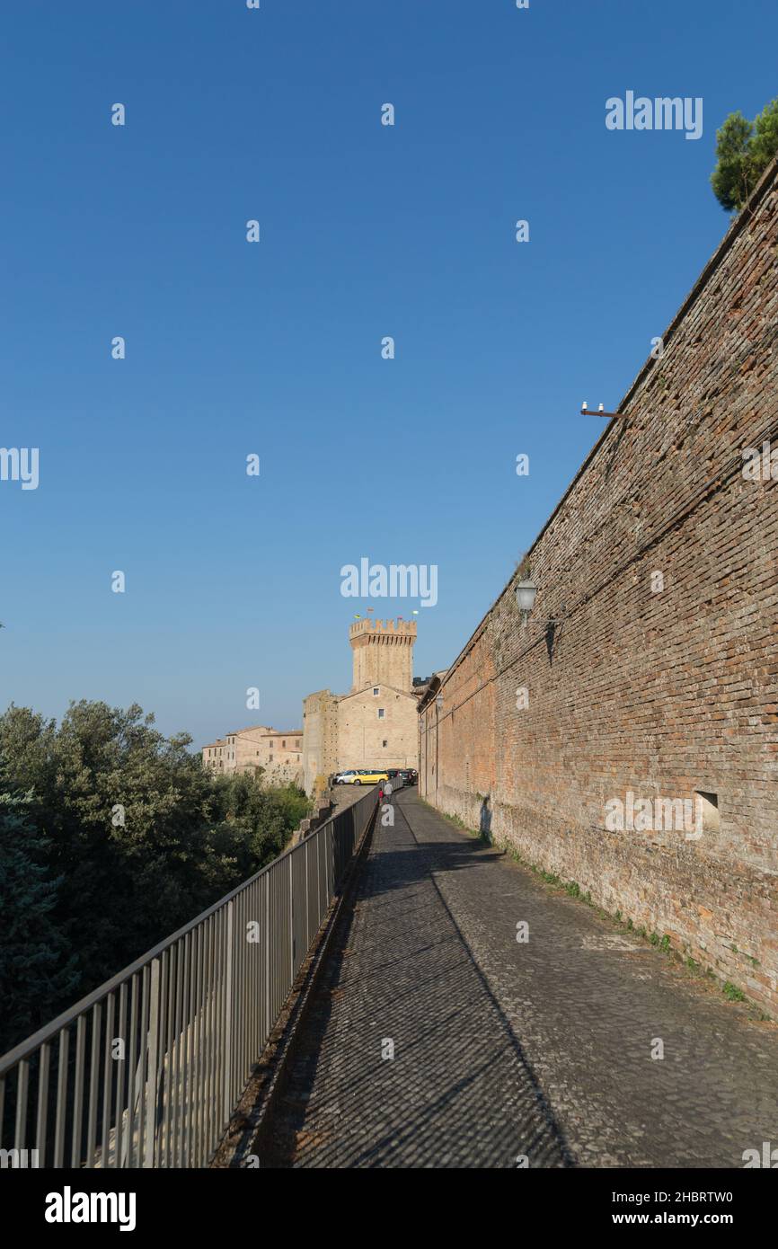 The Walls of Offagna, elected one of the most beautiful medieval ...