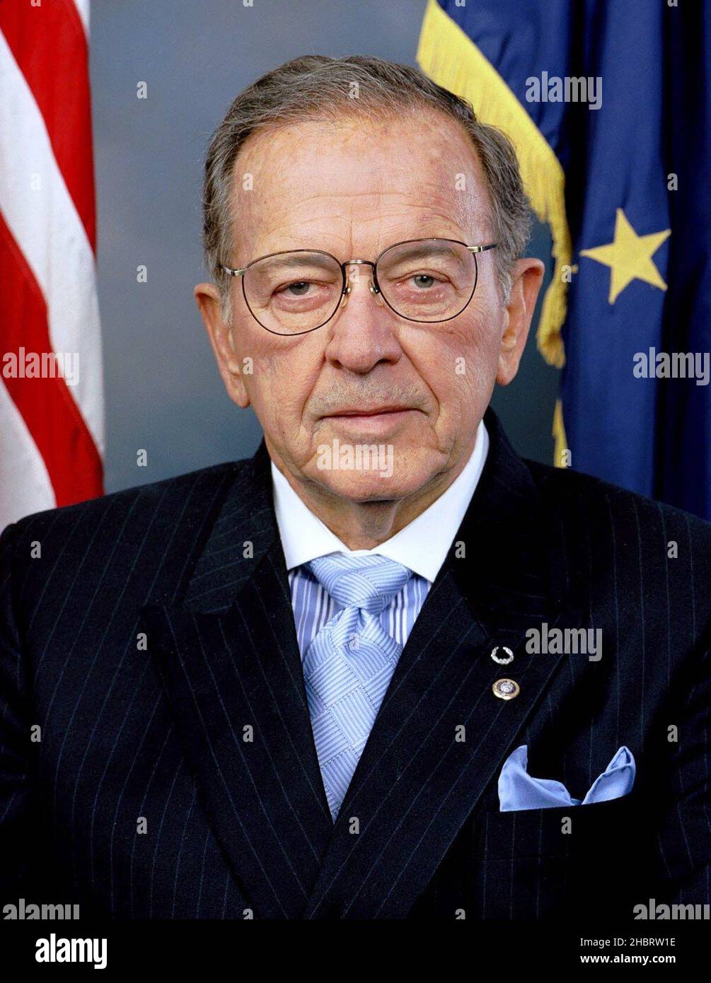 Ted Stevens, United States Senator. Official photo ca. 2005 Stock Photo ...