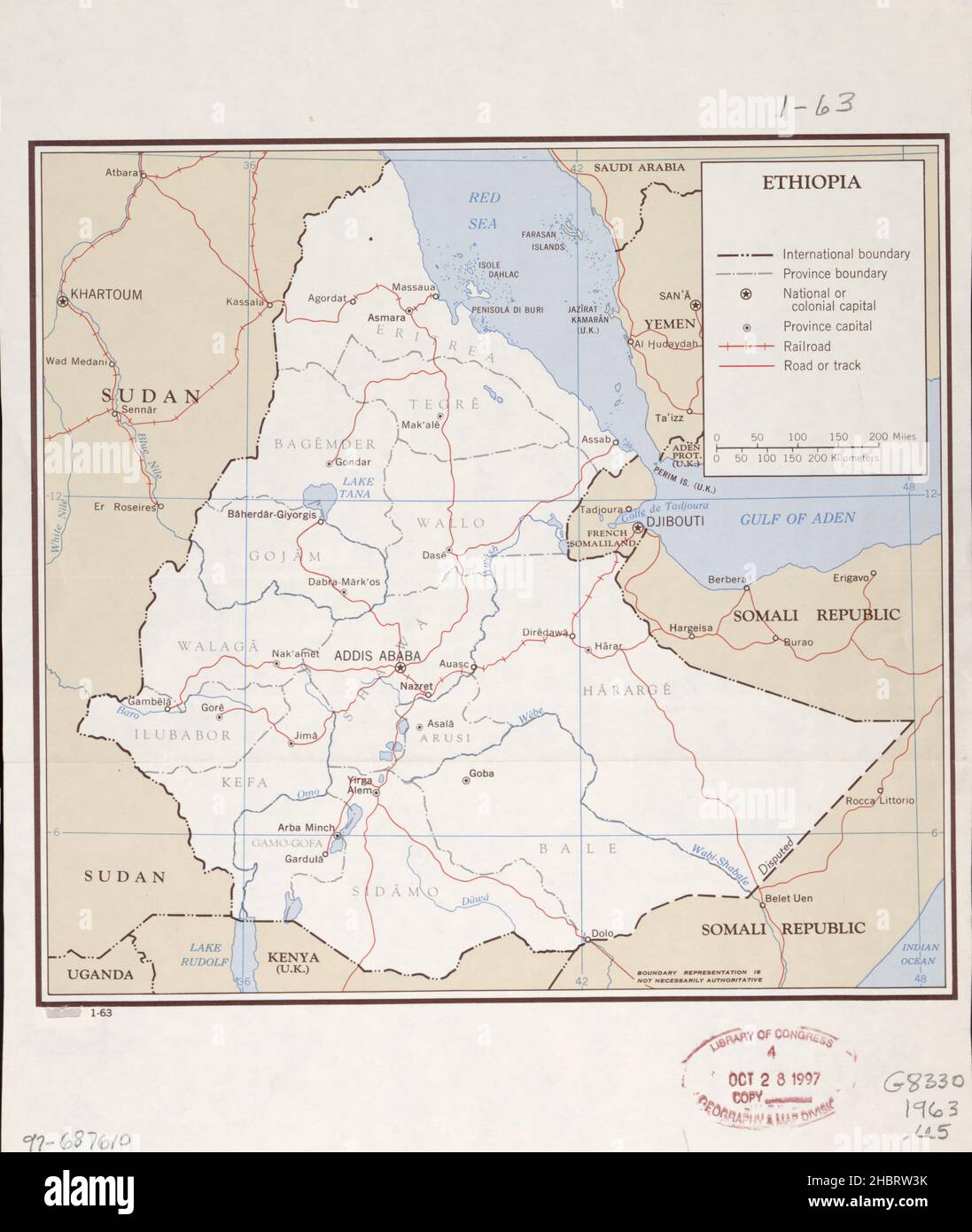 1963 map hi-res stock photography and images - Alamy