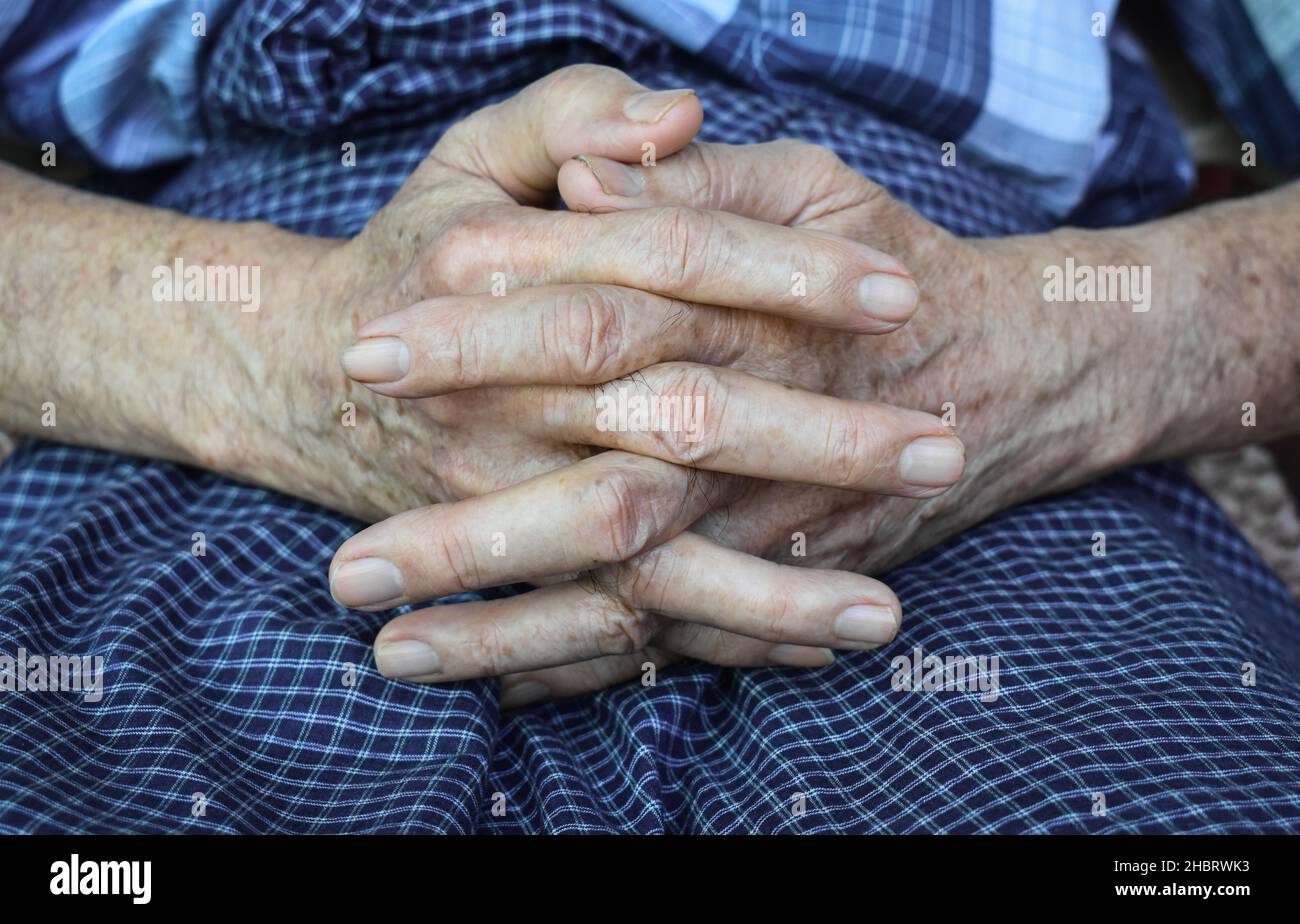 Praying hands joint hi-res stock photography and images - Alamy