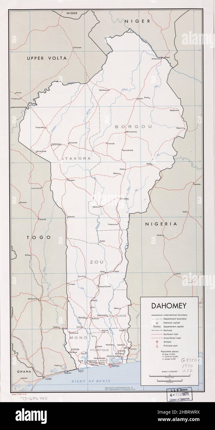 1970 africa map hi-res stock photography and images - Alamy