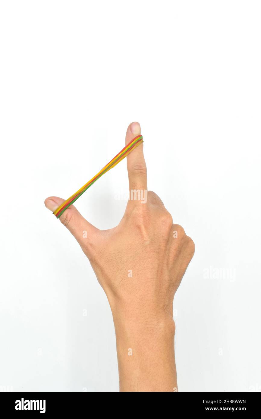 Tie A Rubber Band Around Your Finger
