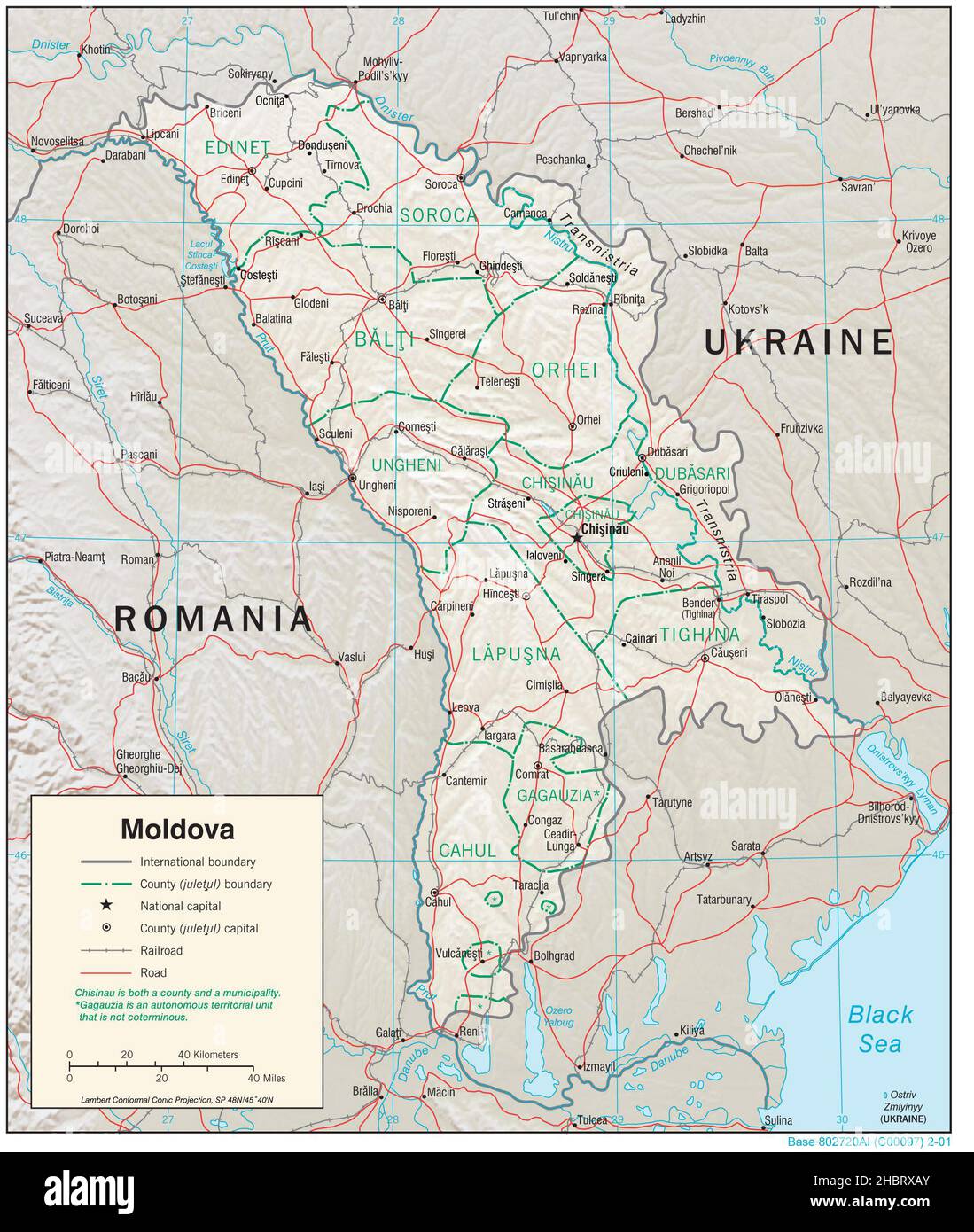 Map of moldova hi-res stock photography and images - Alamy
