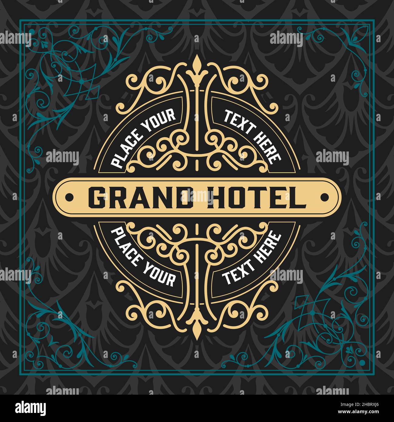 Western card with vintage style Stock Vector Image & Art - Alamy