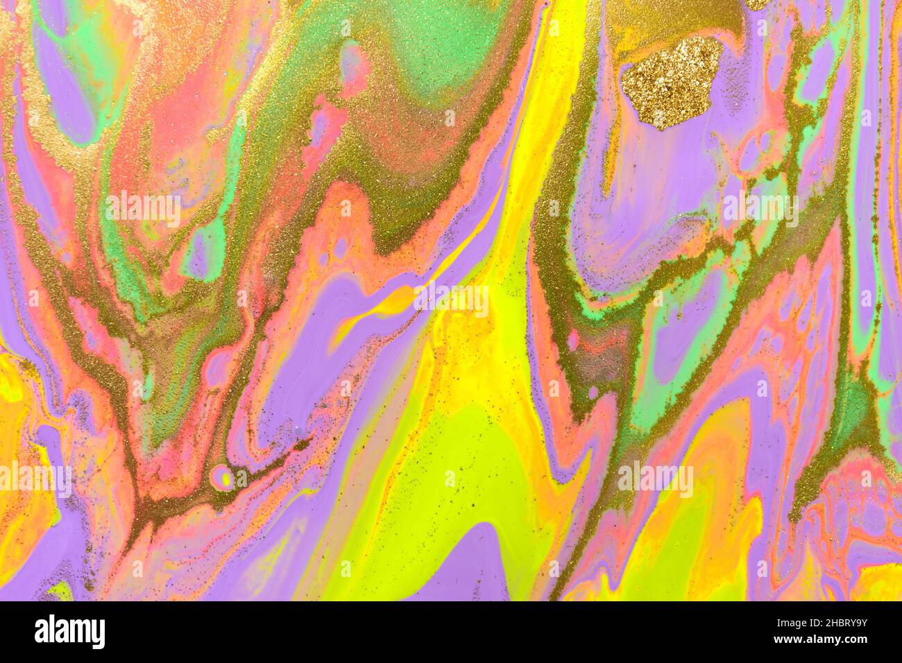 Gold powder ink hi-res stock photography and images - Alamy