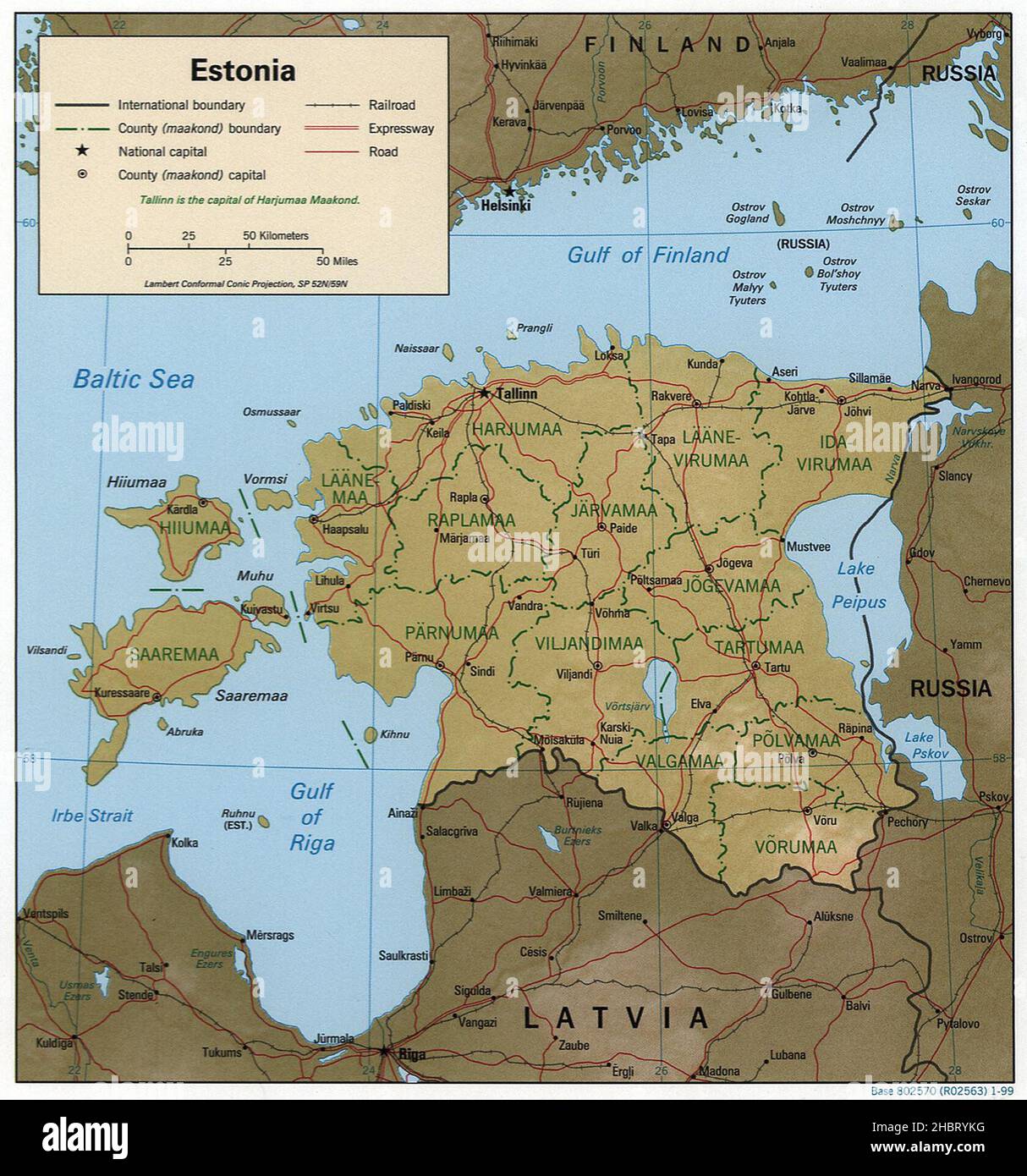 Archival estonia map hi-res stock photography and images - Alamy