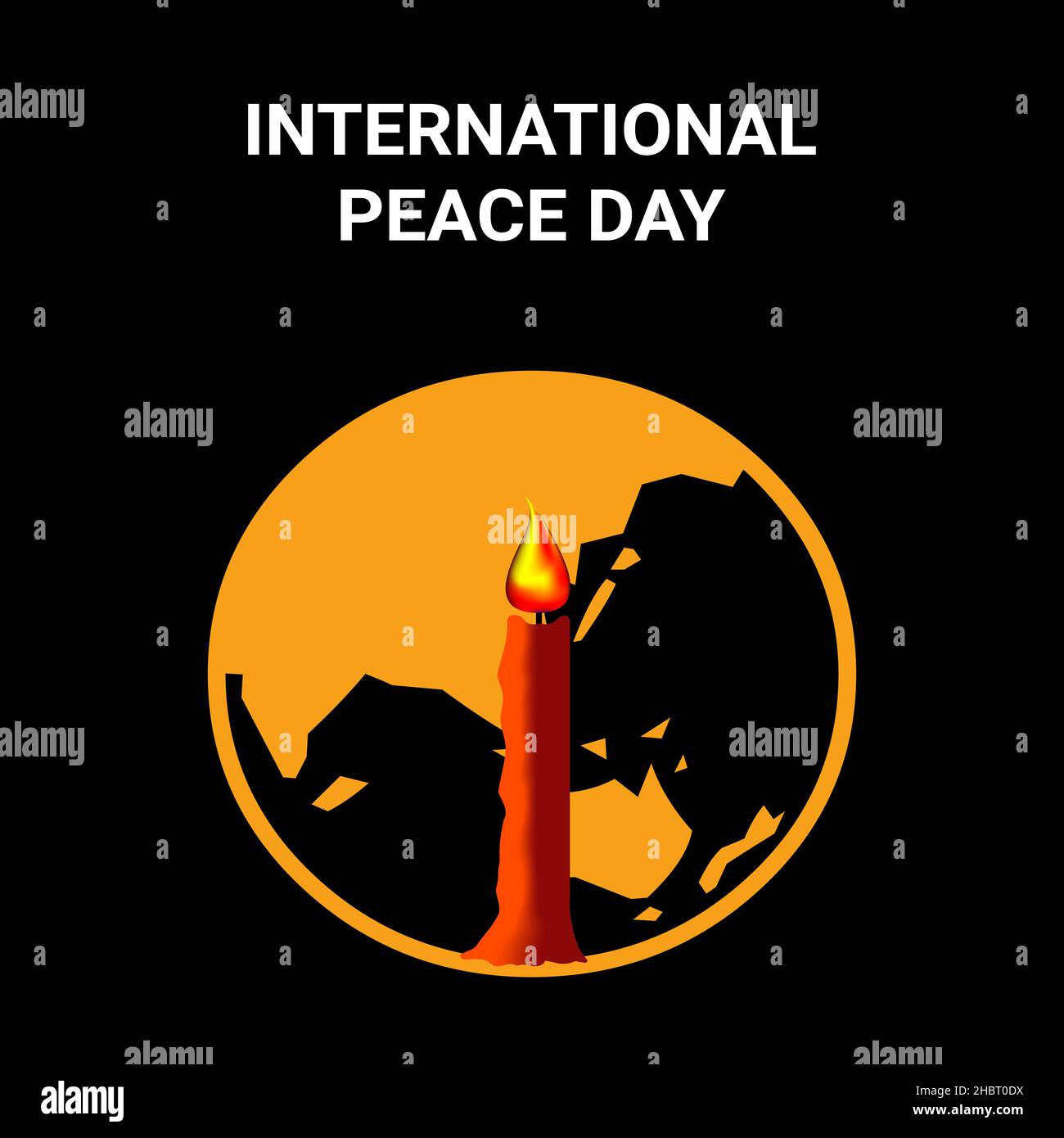 World peace day poster hi-res stock photography and images - Alamy